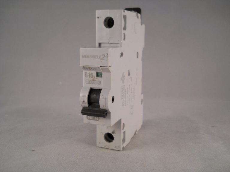 MEM Memshield 2 MCB 16 Amp Type B 16A Single Pole Circuit Breaker ...