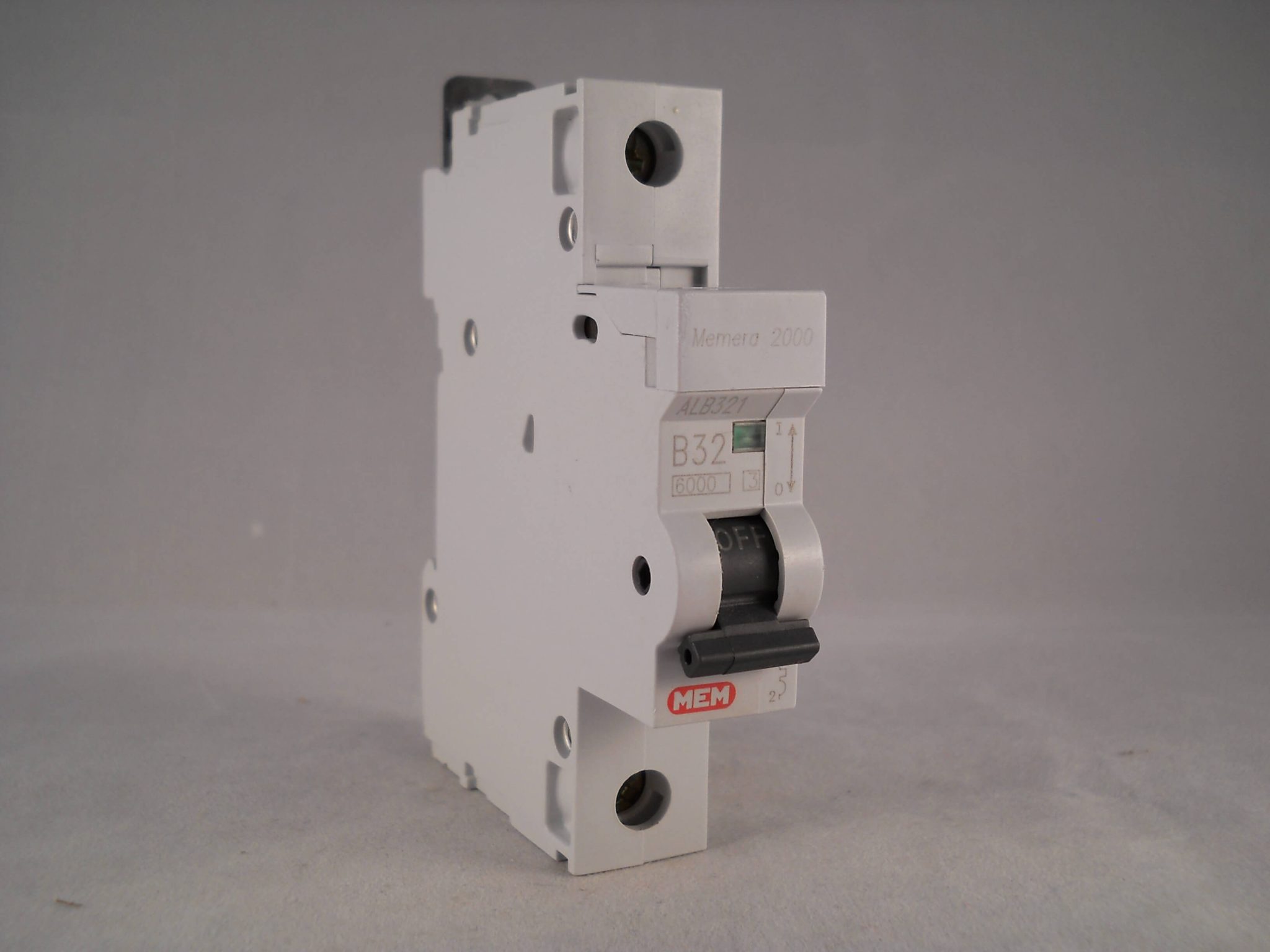 MEM Memera 2000 MCB 32 Amp Type B 32A Single Pole Breaker Memshield 2 ...