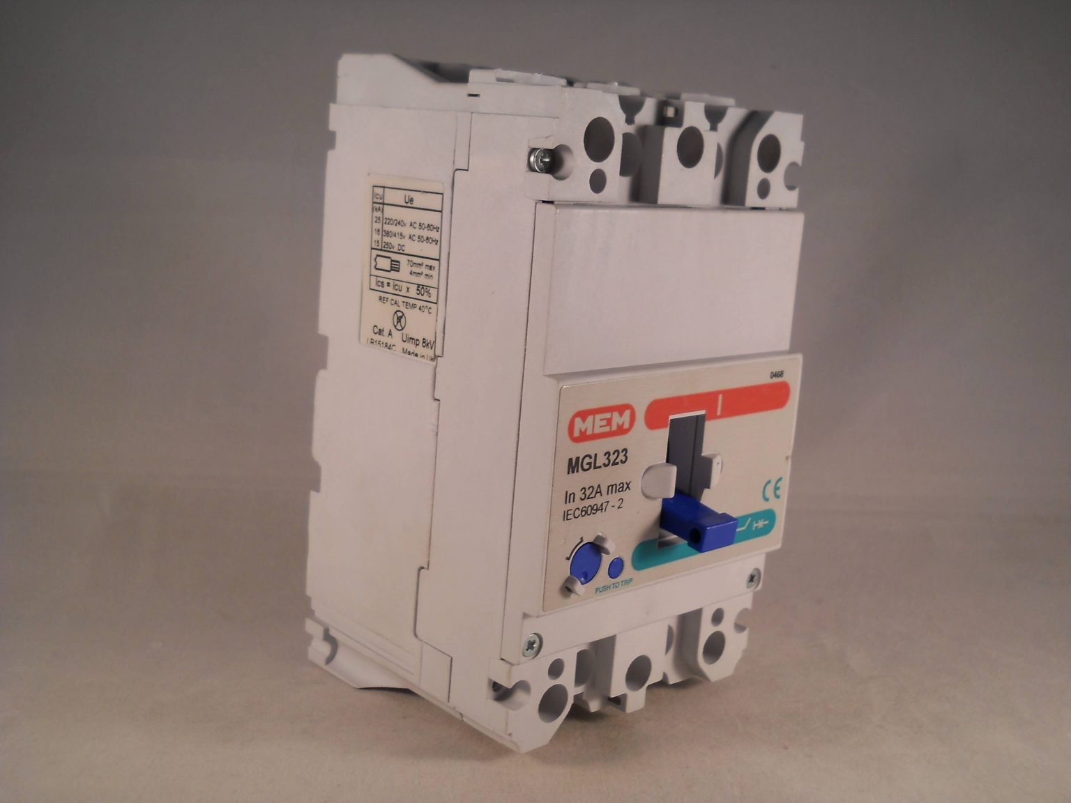 MEM MCCB 200 Amp Triple Pole 200A 3 Phase Bill TLF2003 Memshield 2 ...