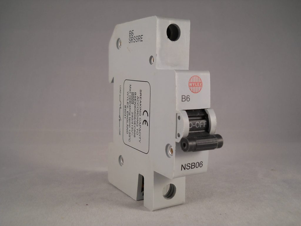 Wylex NB MCB 15 Amp M6 Type 2 Single Pole 15A Circuit Breaker Stotz ...