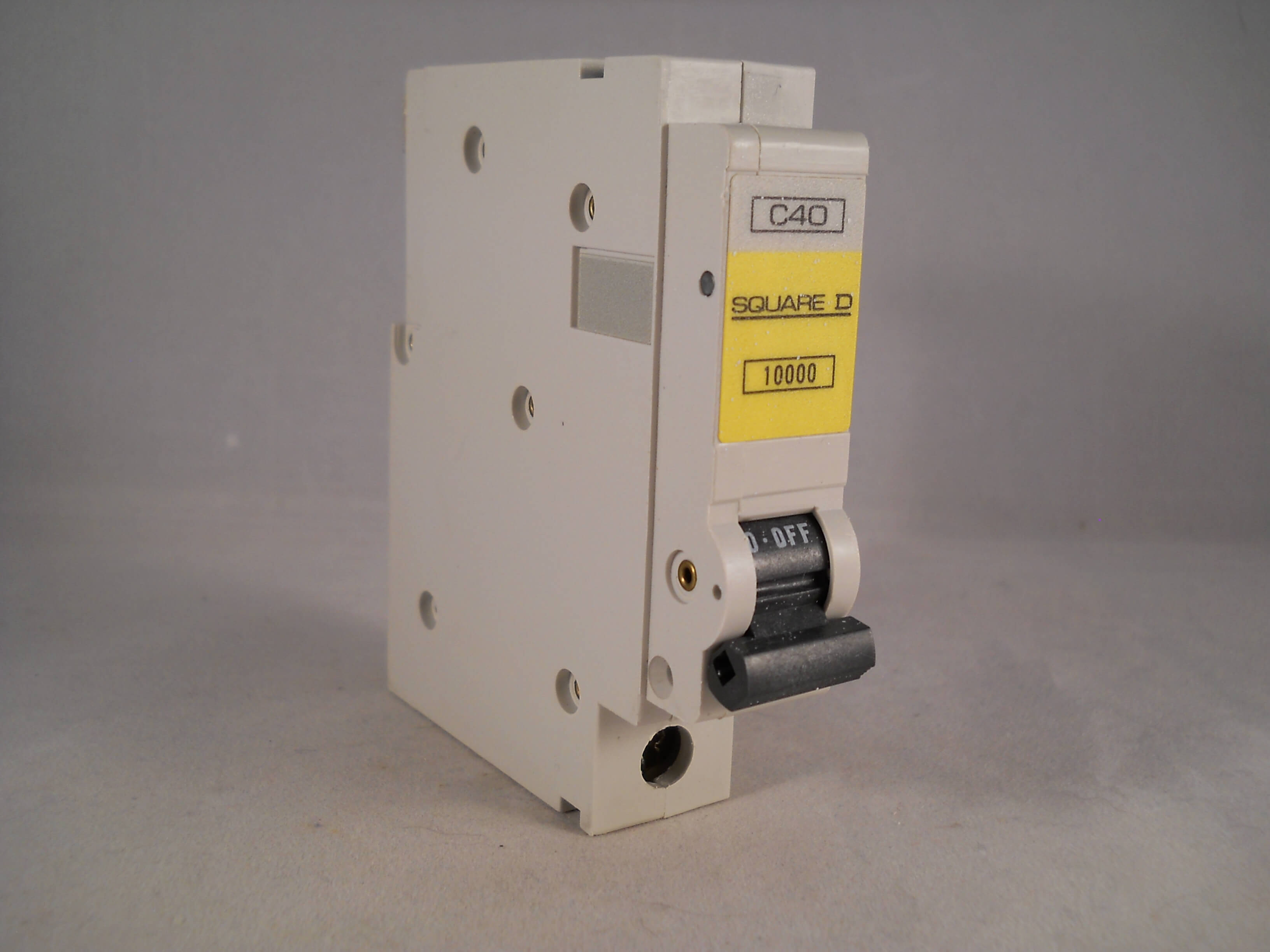 Square D QOE MCB 40 Amp Single Pole Qwikline Breaker Type C 40A ...