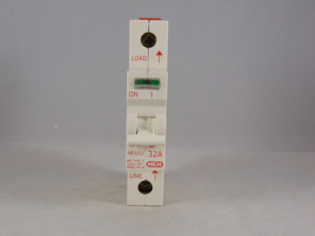 MEM Memera 2000 MCB 32 Amp Type 2 32A Single Pole Breaker Memshield ...