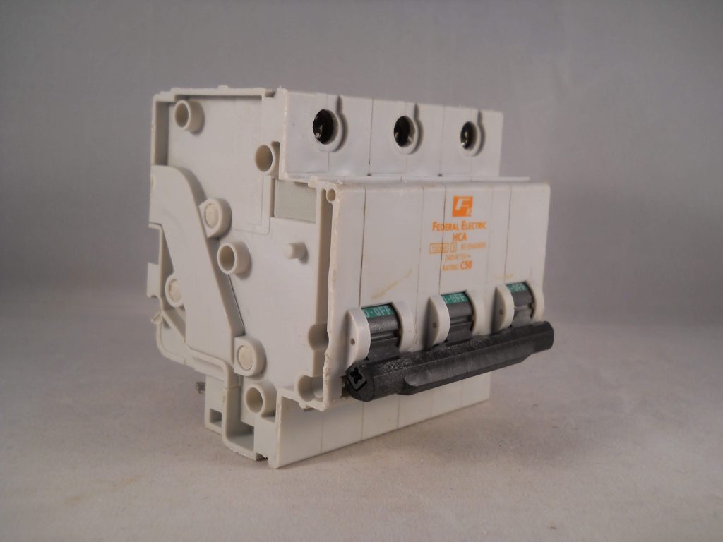 Federal Electric MCB 50 Amp Type C 50A Triple Pole C50 Stablok HCA ...