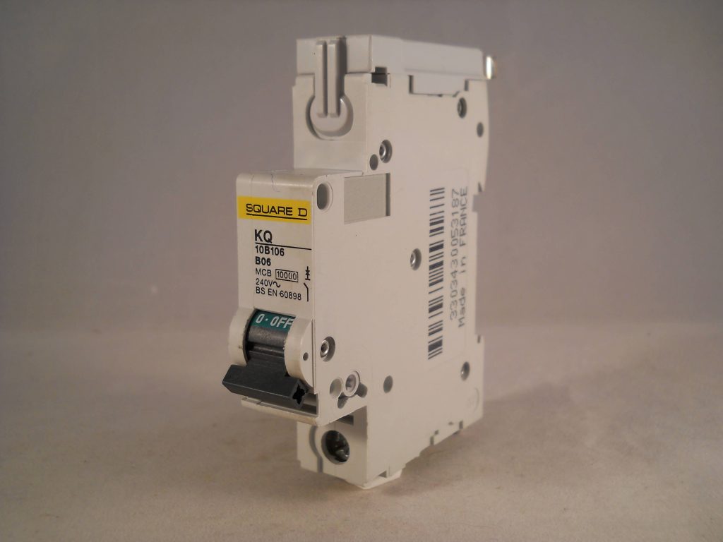 Square D KQ MCB 6 Amp Type B Single Pole 6A Circuit Breaker B6 KQ10B106 ...