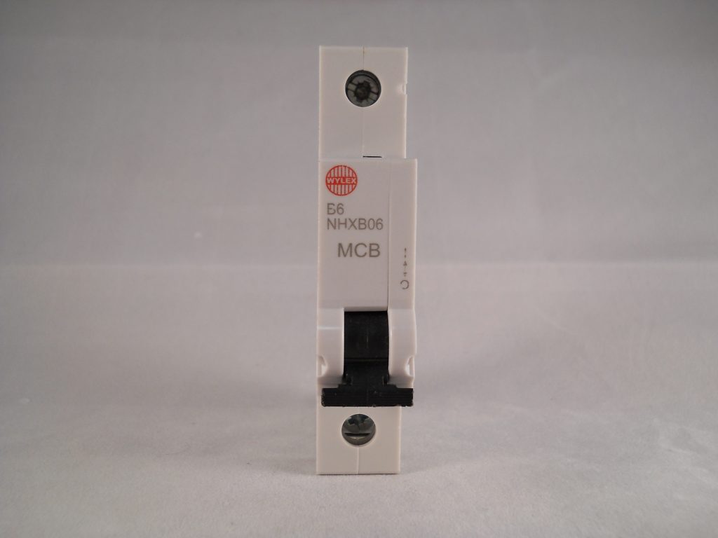 Wylex MCB 6 Amp Single Pole Circuit Breaker Type B 6A NHX NHXB06 ...