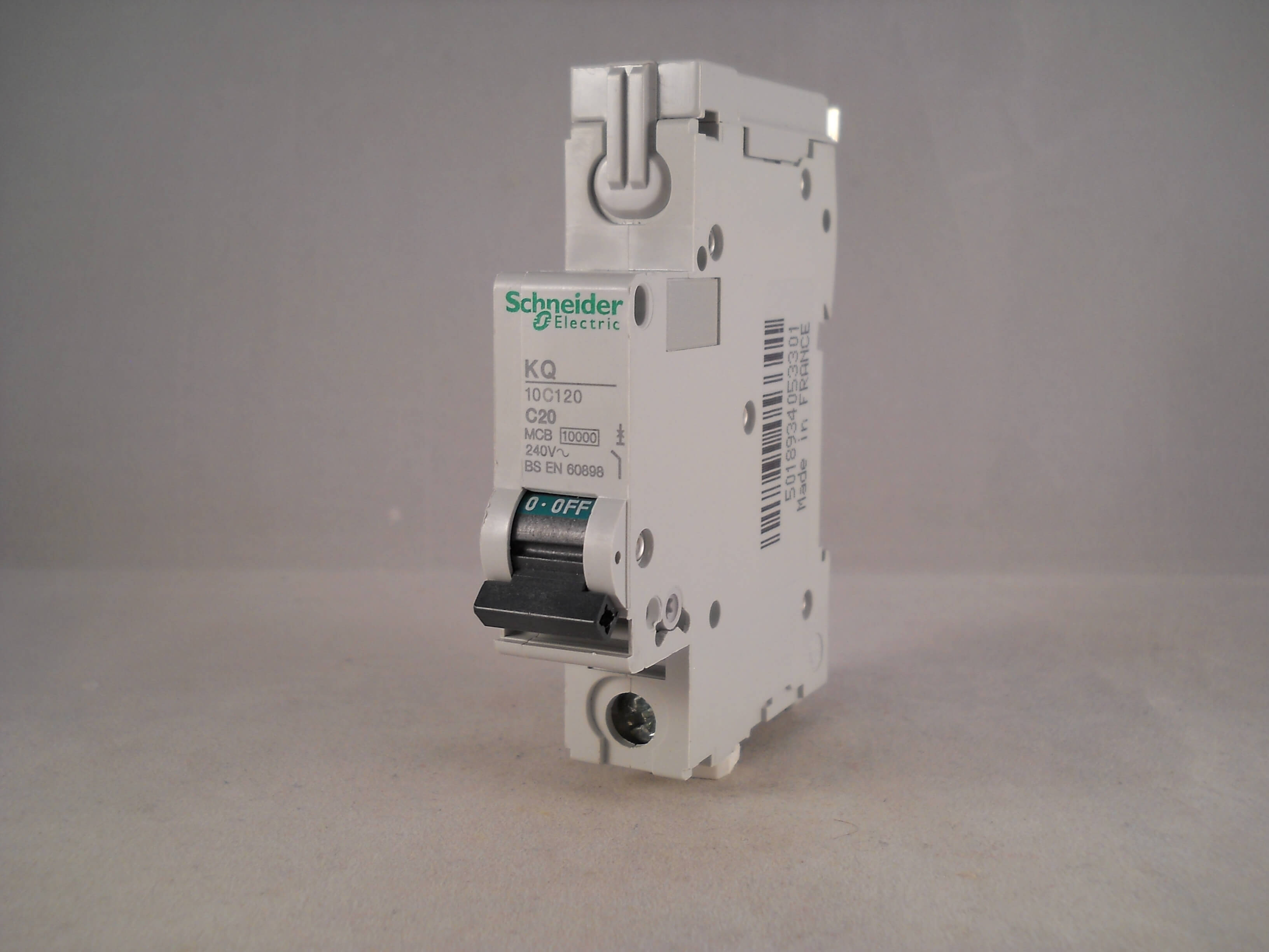 Schneider KQ MCB 20 Amp Type C Single Pole 20A Breaker Square D C20 ...