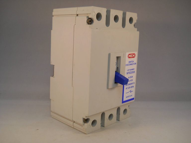 MEM Main Switch 200 Amp Triple Pole 200A Switch Disconnector Memshield ...