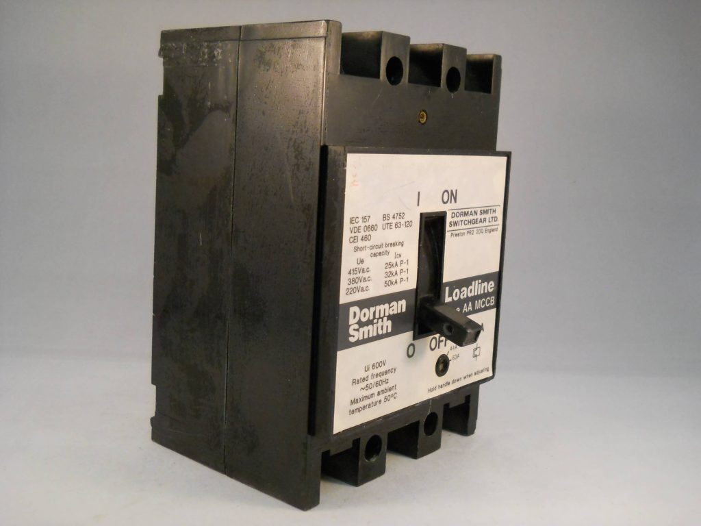 Dorman Smith Loadline MCCB 63 Amp Triple Pole 3 Phase 63A AA LLBAAT63 ...