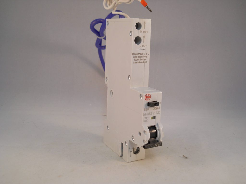 Wylex RCBO 20 Amp 30mA Type B 20A NHXSBS Range B20 NHXSBS1B20 ...