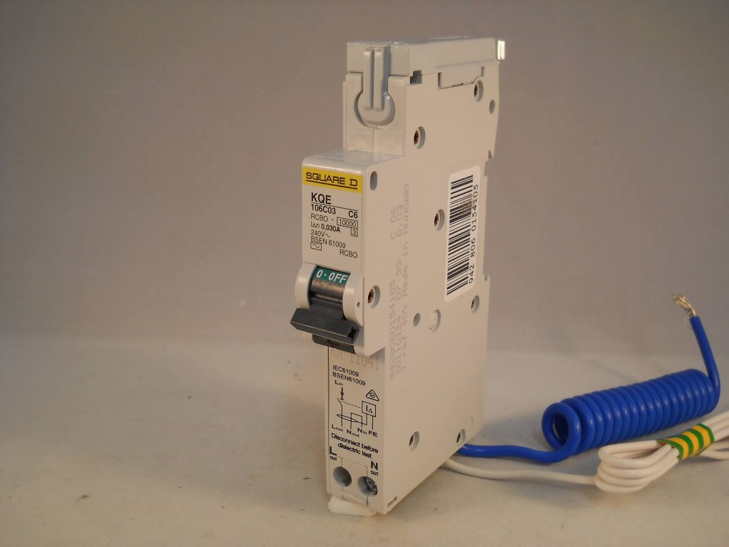 Square D RCBO 6 Amp 30mA Type C 6A KQ SQOR Loadcentre Schneider ...