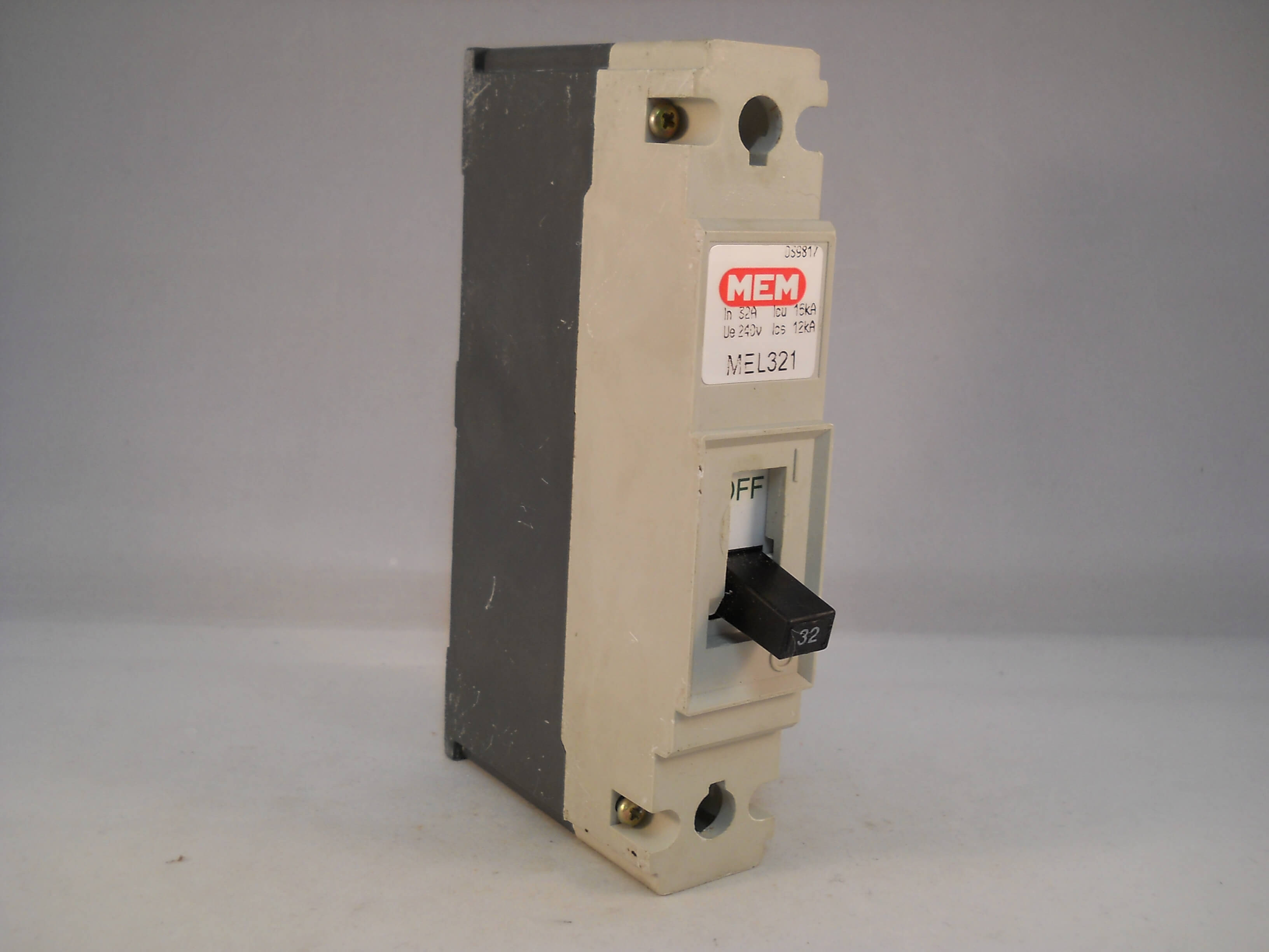 MEM MCCB 32 Amp Single Pole 32A Breaker Memshield 2 Bill TLE321 MEL321 ...