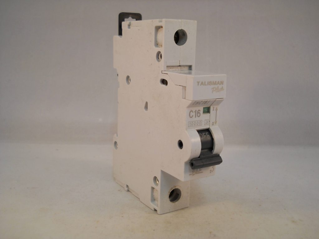 Bill Talisman Plus MCB 16 Amp Type C 16A Single Pole Breaker MEM MCH116 ...