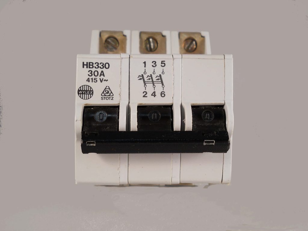 Wylex MCB 30 Amp Type 2 M9 Triple Pole 3 Phase 30A S213 Stotz Kontakt ...
