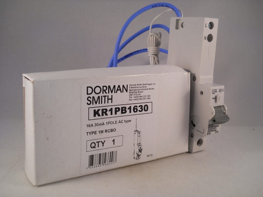Dorman Smith RCBO 16 Amp 30mA Type B 16A B16 Loadlimiter KR1PB1630 NEW ...