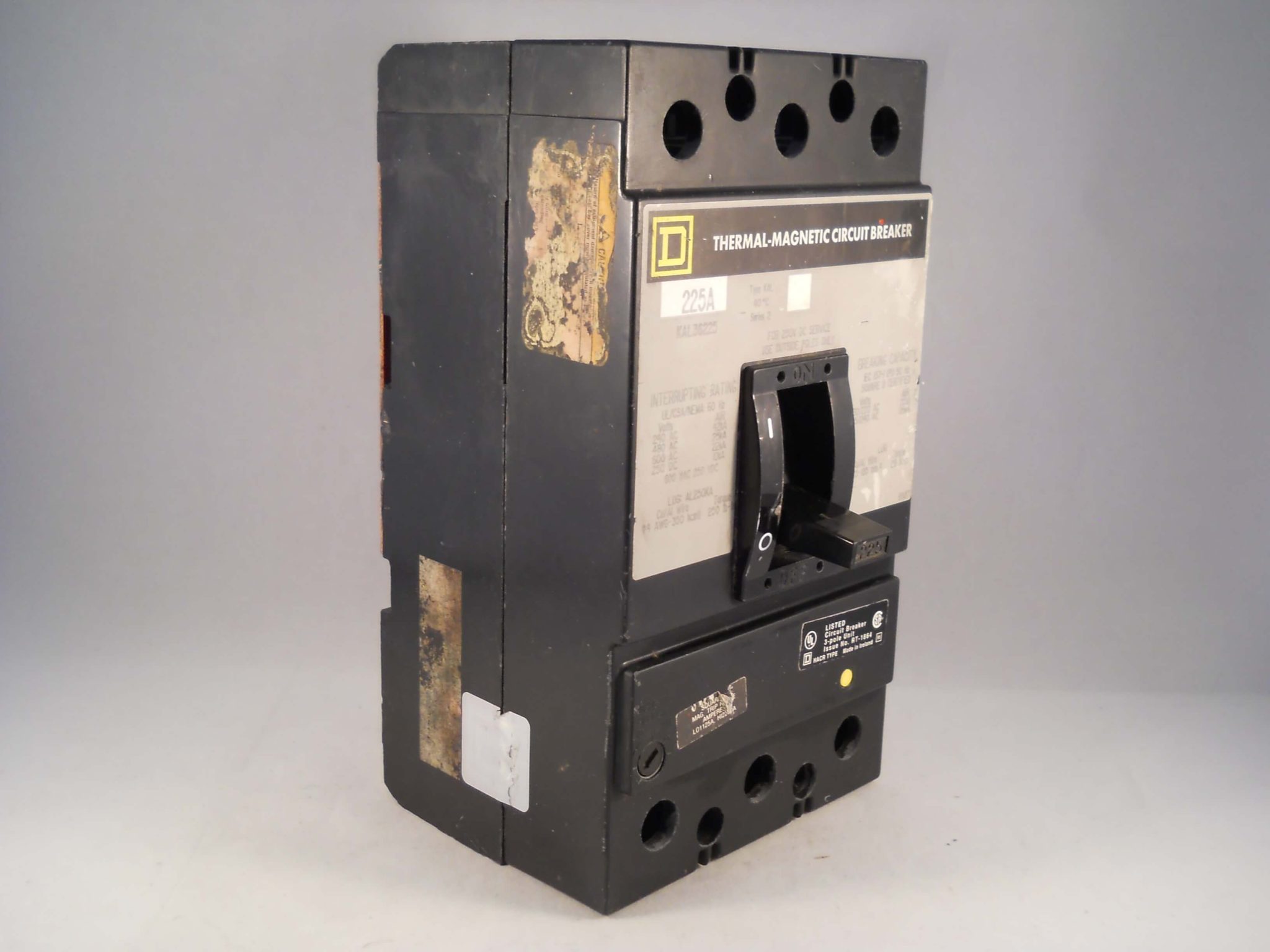 Square D MCCB 63 Amp Triple Pole 3 Phase 63A Series 2 i-Line Breaker ...