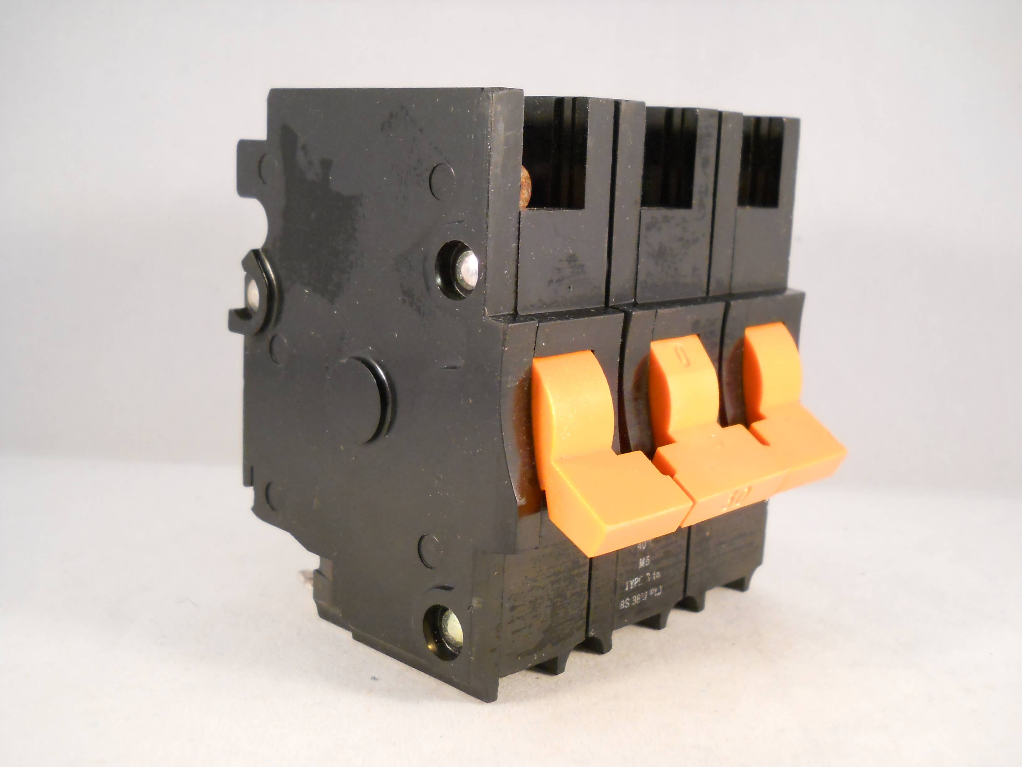 Federal Electric MCB 30 Amp Type 3 30A Triple Pole Stab-lok CNA3P30 ...
