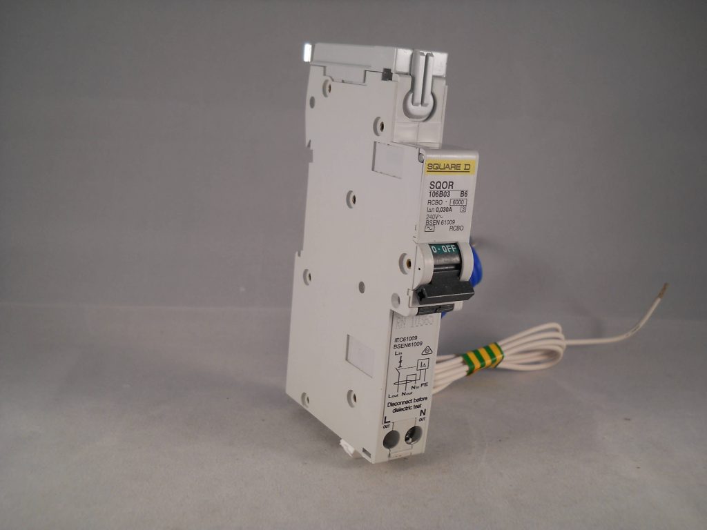 Square D RCBO 6 Amp 30mA Type B 6A SQOR KQ Loadcentre Qwikline ...