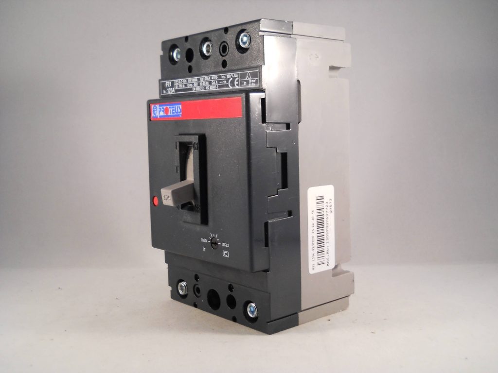 Proteus MCCB 125 Amp Triple Pole 3 Phase F21 125A Circuit Breaker ...
