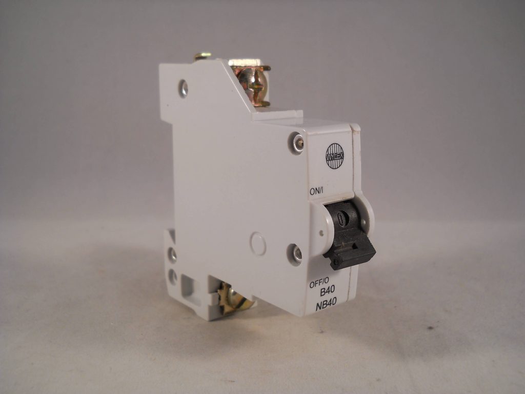 Wylex NB MCB 40 Amp Type B Single Pole 40A Circuit Breaker Stotz ...