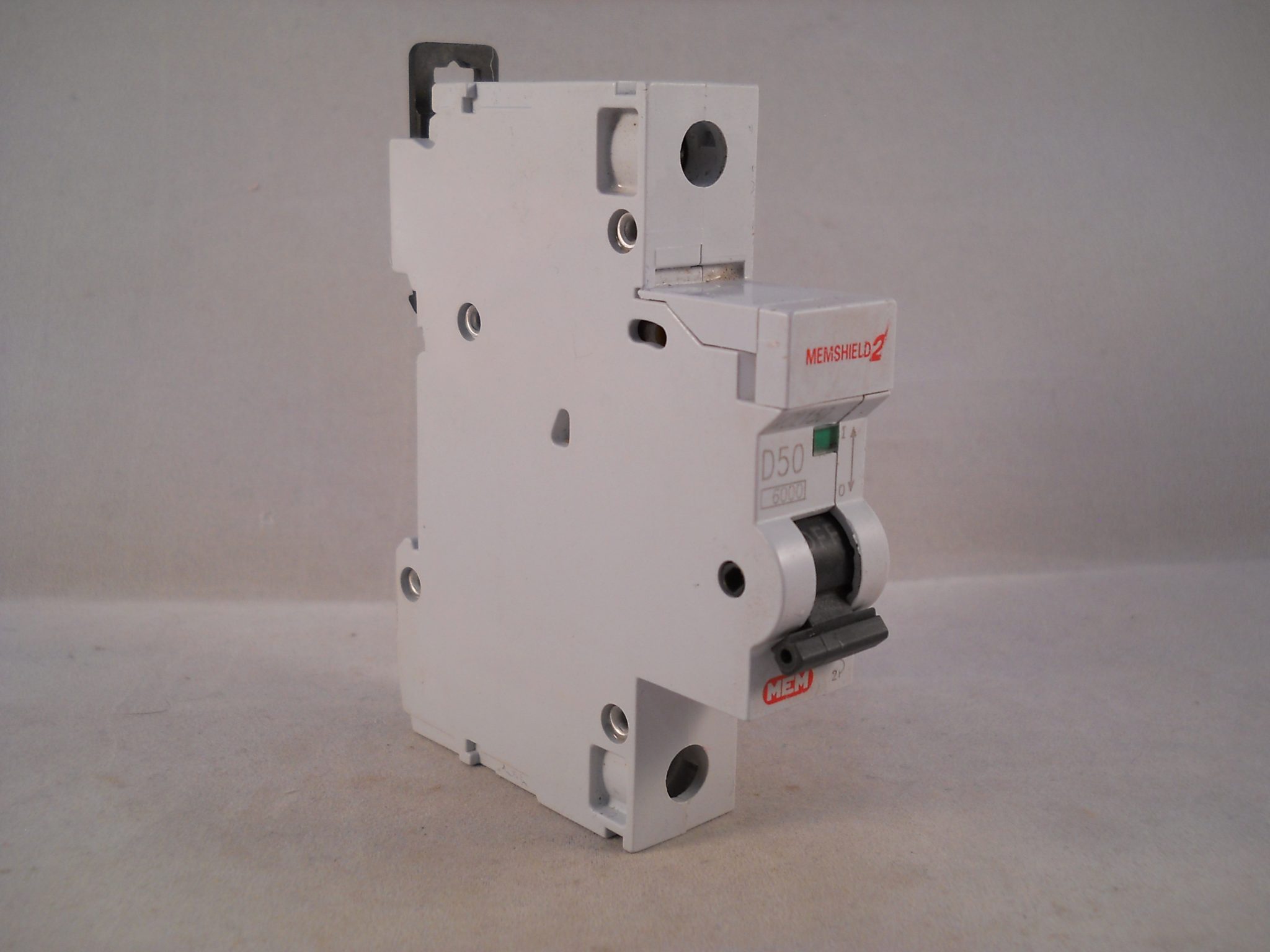 MEM Memshield 2 MCB 50 Amp Type D 50A Single Pole Circuit Breaker ...