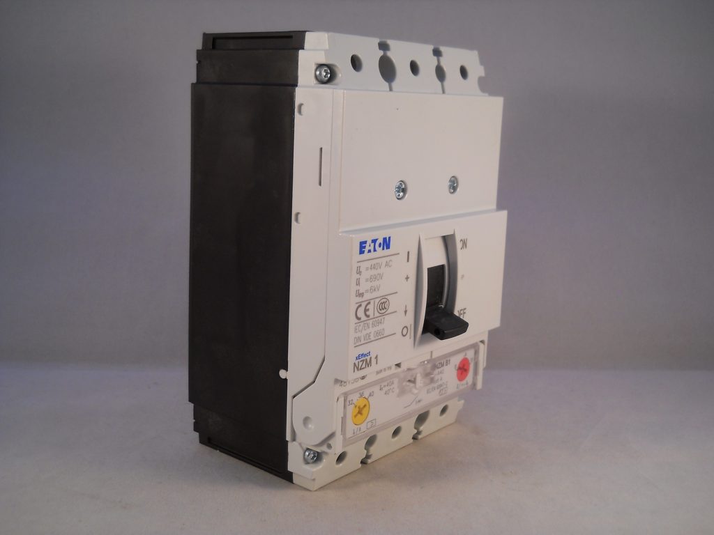 Eaton MEM MCCB 40 Amp Triple Pole 40A 3 Phase Memshield 3 NZMB1-A40 ...