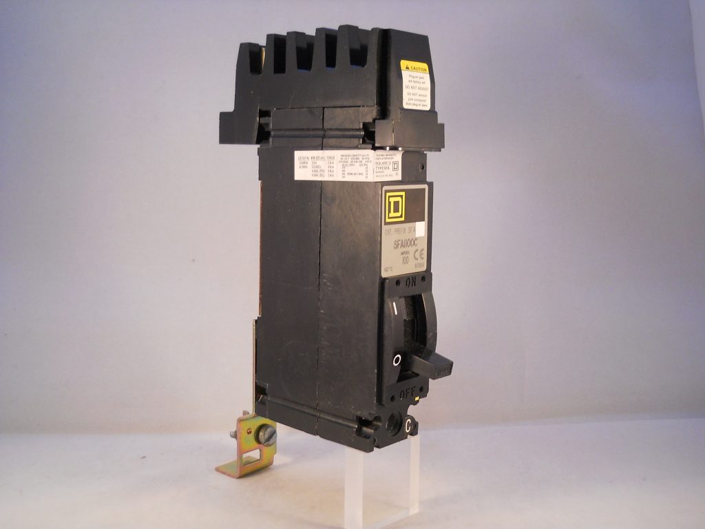 Square D MCCB 100 Amp Single Pole 100A i-Line Circuit Breaker SFA1100C ...
