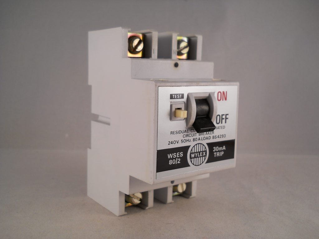 Wylex RCD 80 Amp 30mA Double Pole 80A Trip WSES 80/2 WSES80/2 ...