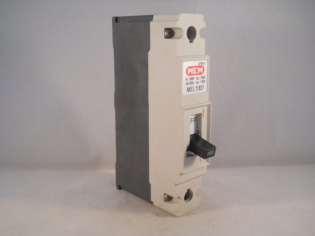 MEM MCCB 100 Amp Single Pole 100A Breaker Memshield 2 Bill TLE1001 ...