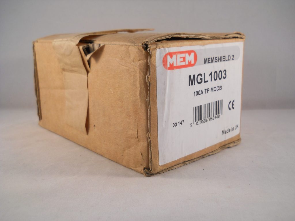 MEM MCCB 100 Amp Triple Pole 100A 3 Phase Breaker TLG1003 Memshield 2 ...