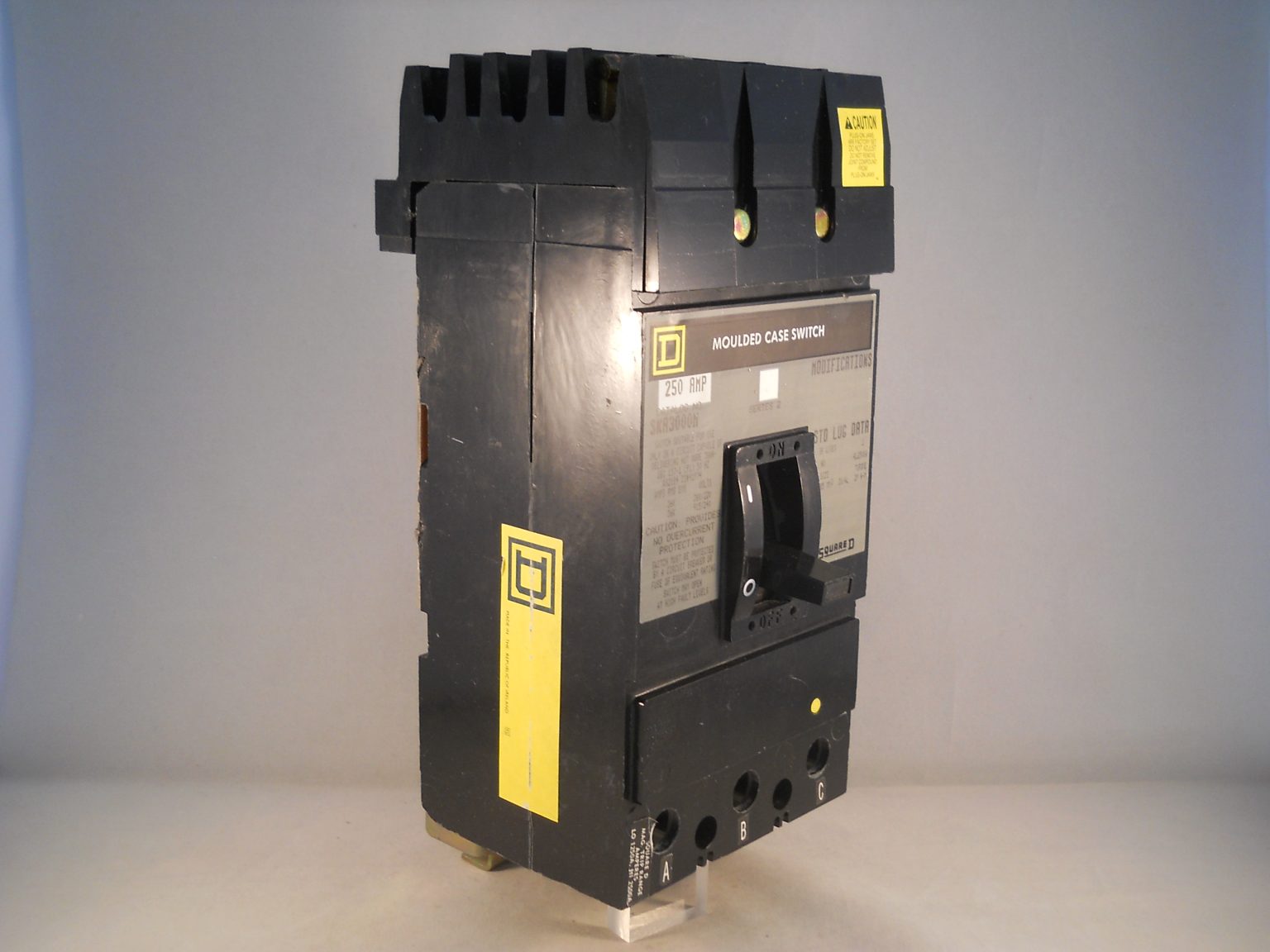 Square D 250 Amp Triple Pole 250A I-Line Moulded Case Switch ...