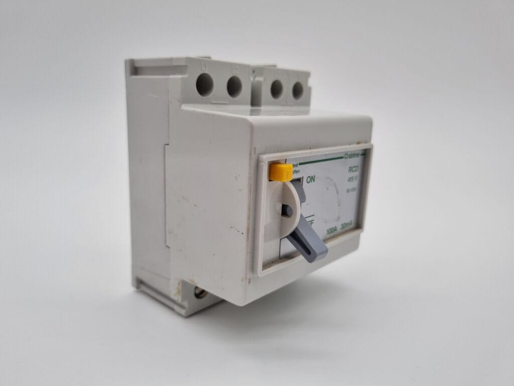 Crabtree Polestar RCD 100 Amp 30mA 4 Pole RCCB 100A 641/030B - Willrose ...