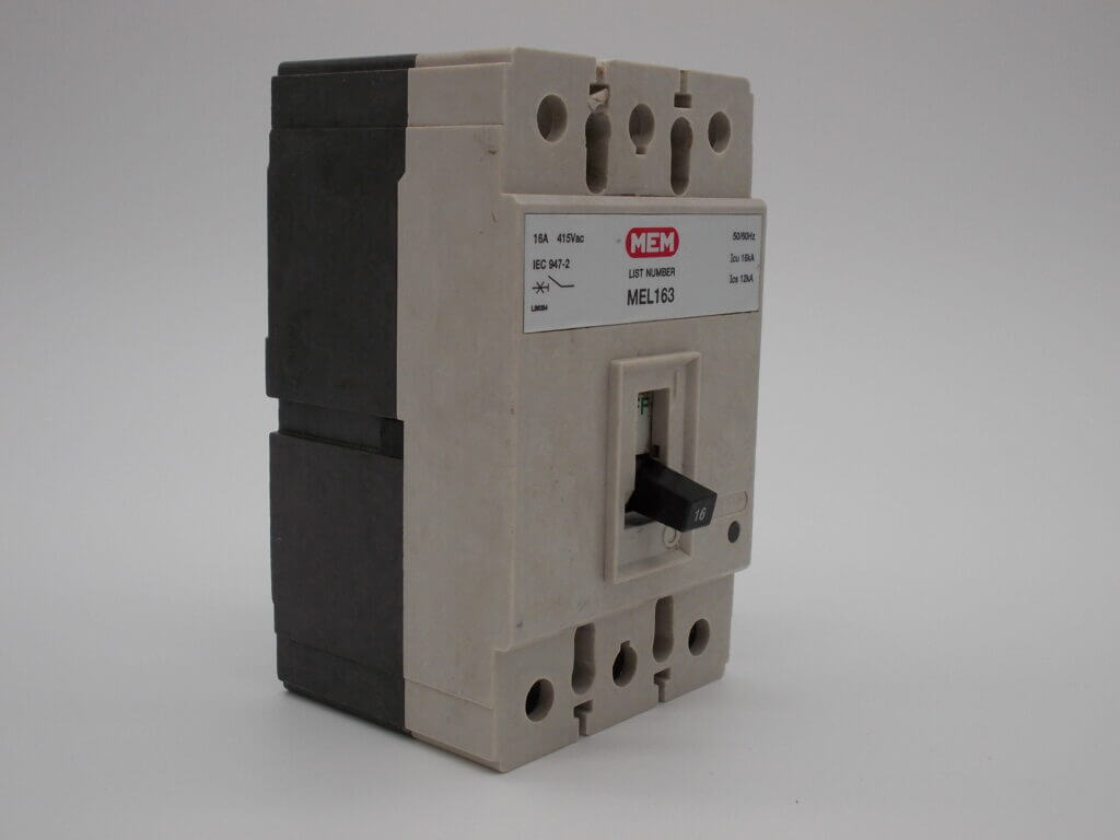 MEM MCCB 16 Amp Triple Pole 16A 3 Phase Bill TLE163 Memshield 2 MEL163 ...