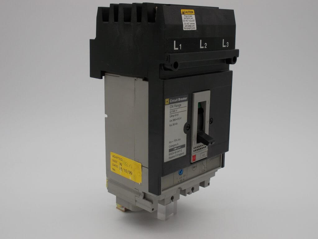 Square D MCCB 50 Amp Triple Pole 3 Phase 50A CN Range I-Line Breaker ...