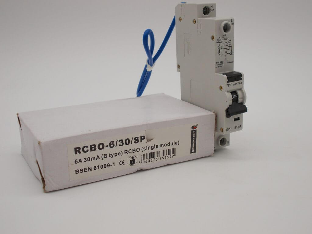 CGD RCBO 6 Amp 30mA Type B 6A B6 RCBO-6/30/SP NEW - Willrose Electrical ...